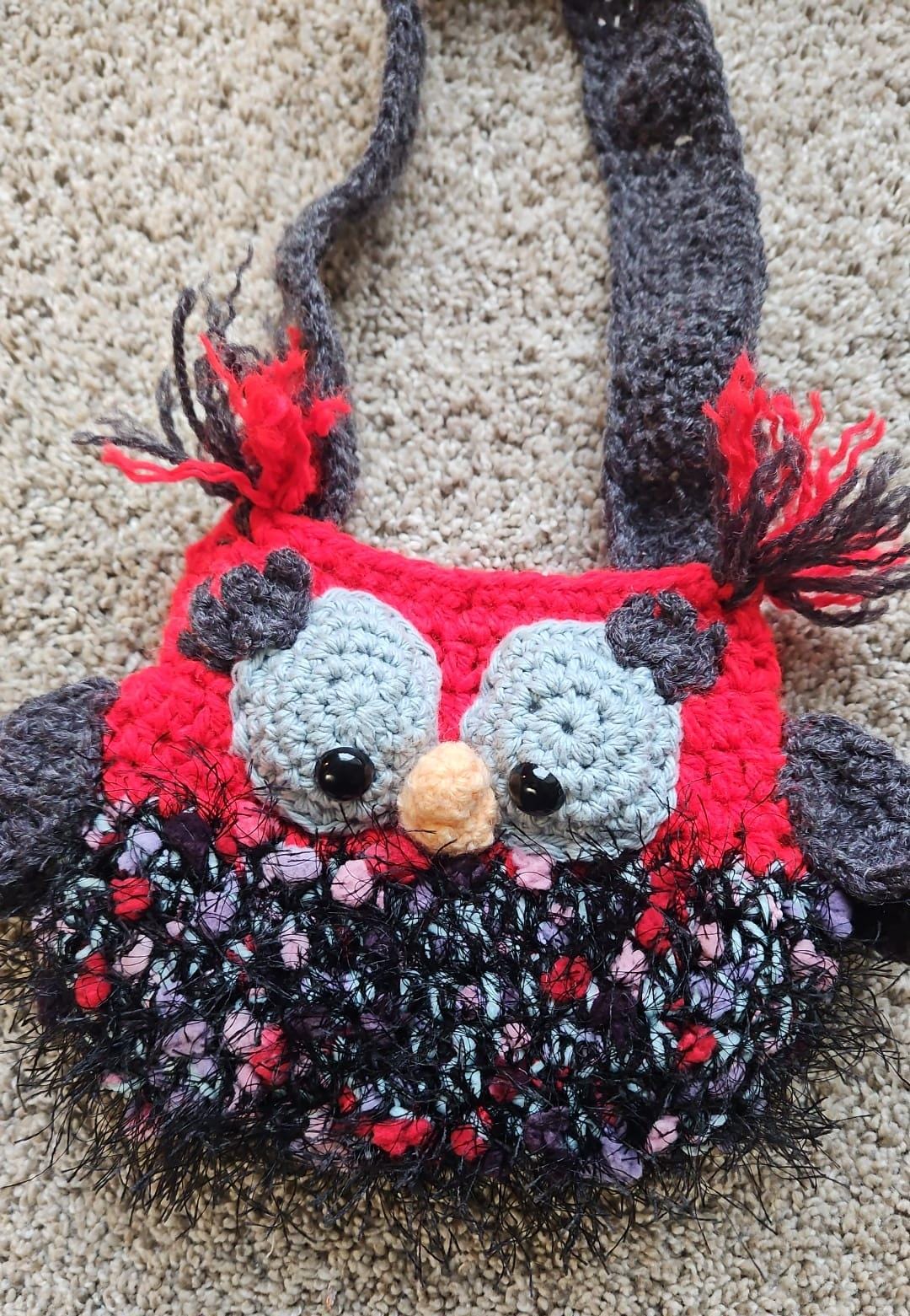 Oakley the Owl, Child's Crocheted Purse - Etsy