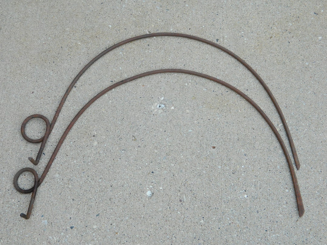 Antique hay rake tine lot of 2 farmhouse primitive steampunk - Etsy Italia