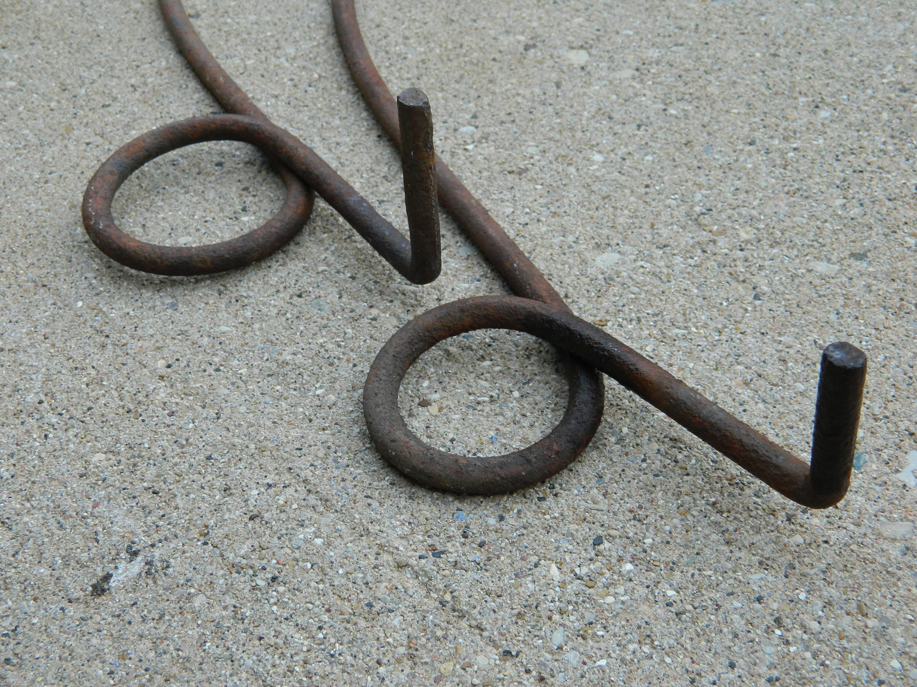 Antique hay rake tine lot of 2 farmhouse primitive steampunk - Etsy Italia