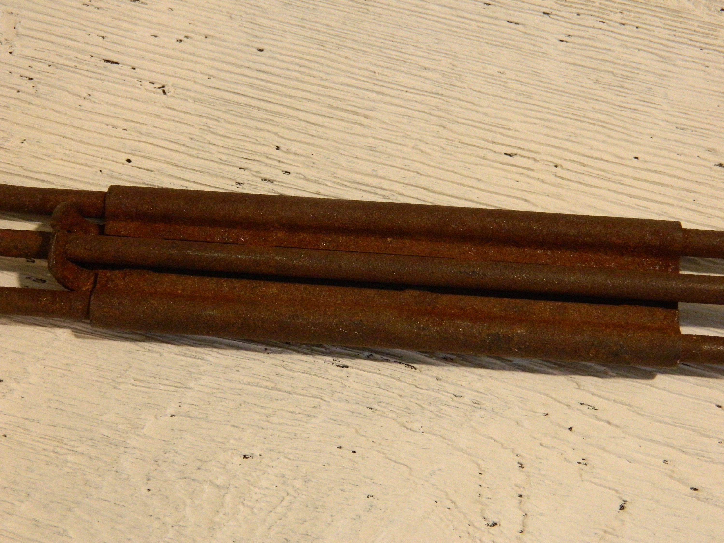Antique Furnace Clinker Tongs Tool Old Vint Blacksmith Forging Coal ...