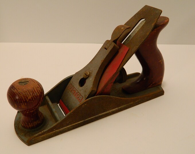Vintage Stanley Victor 1104 Smooth Hand Plane Old Jack Bench Fore ...