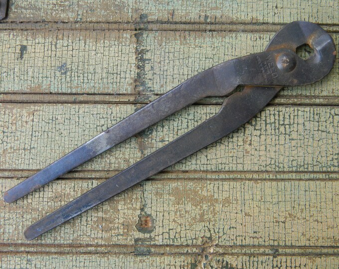 1913 Antique Weed Tire Chain Pliers Tool Old Vintage Hand Early Auto ...