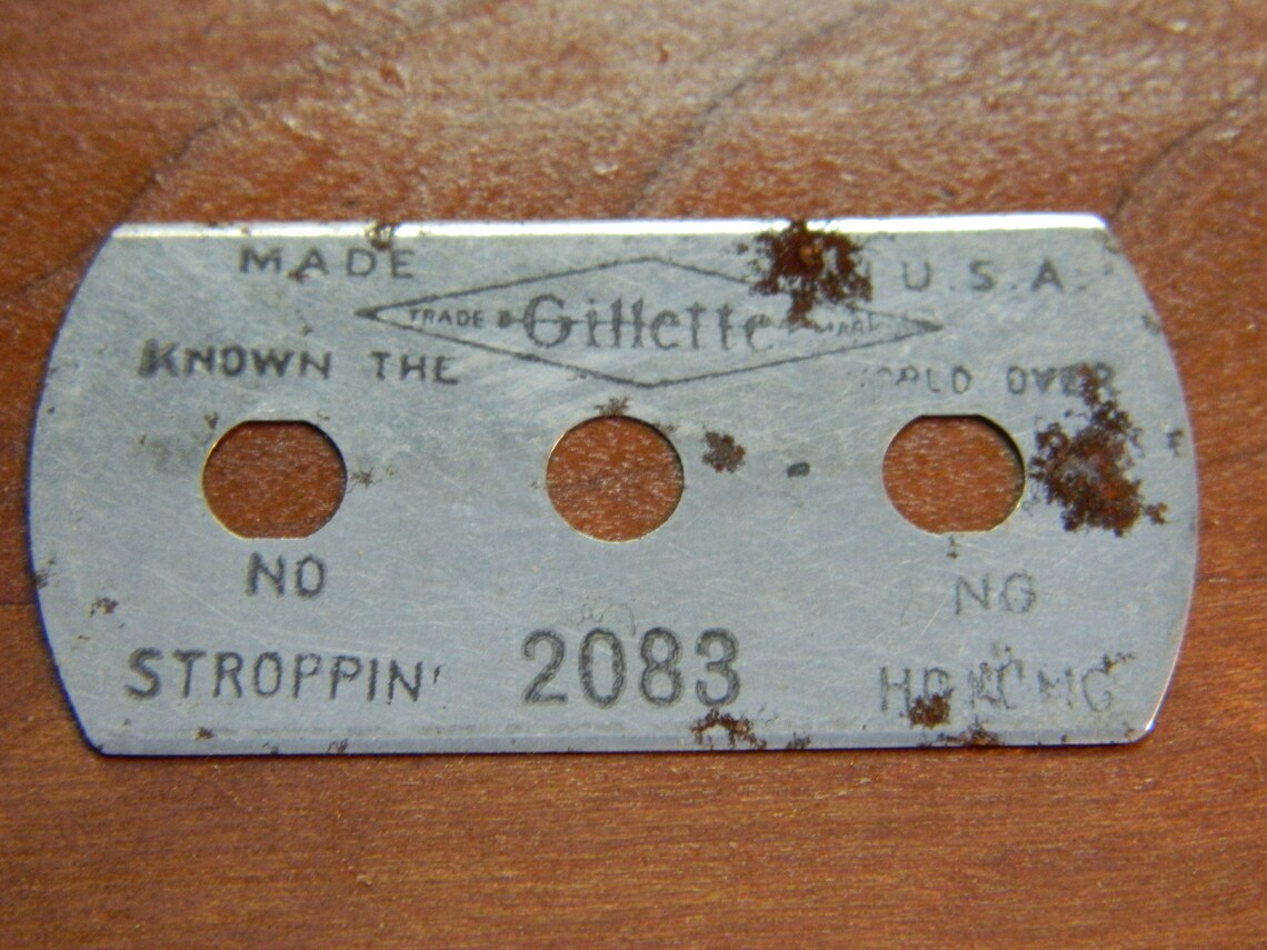 Vintage Razor Blades and a Box Lot of 23 - Etsy