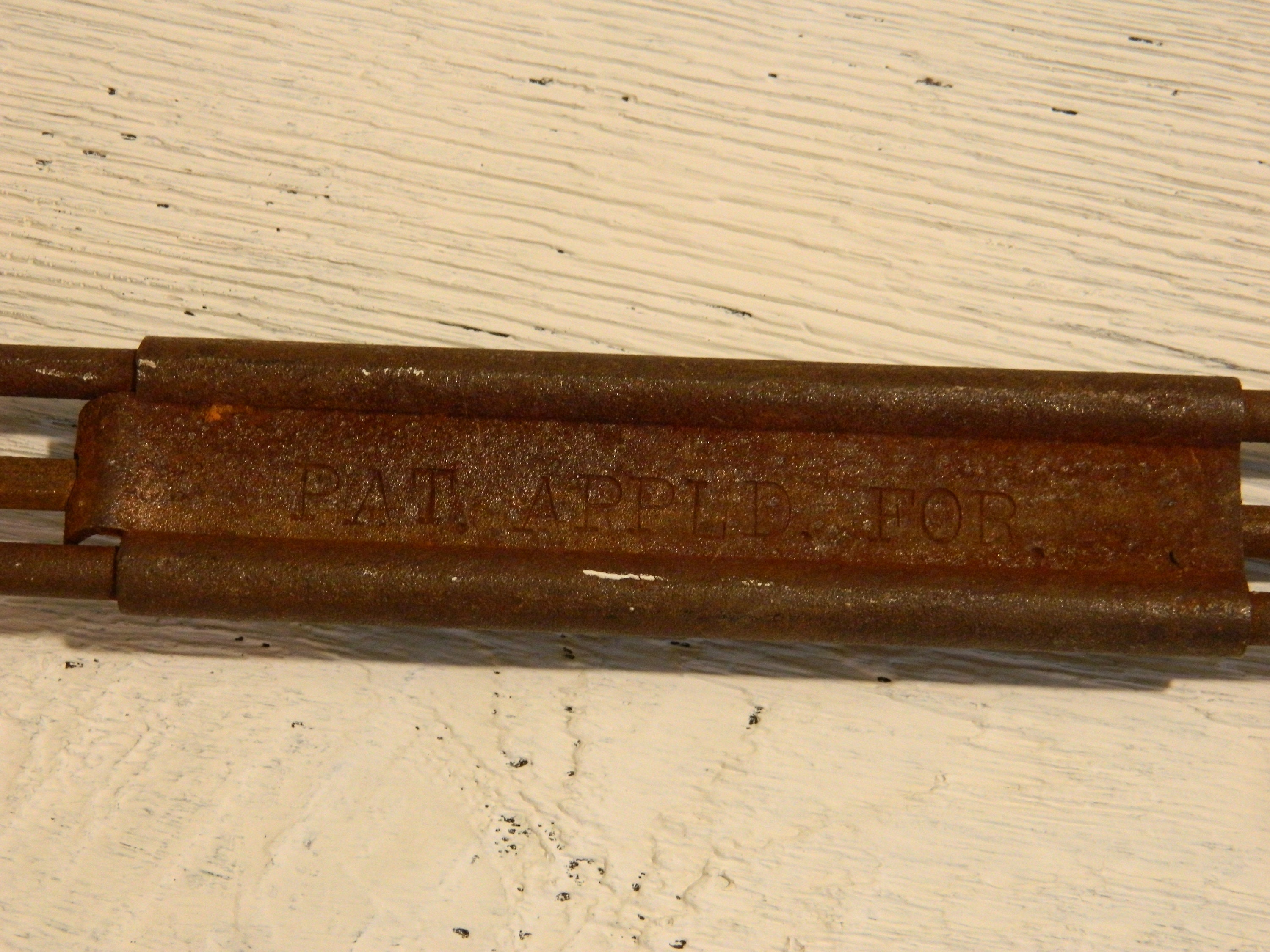 Antique Furnace Clinker Tongs Tool Old Vint Blacksmith Forging Coal ...