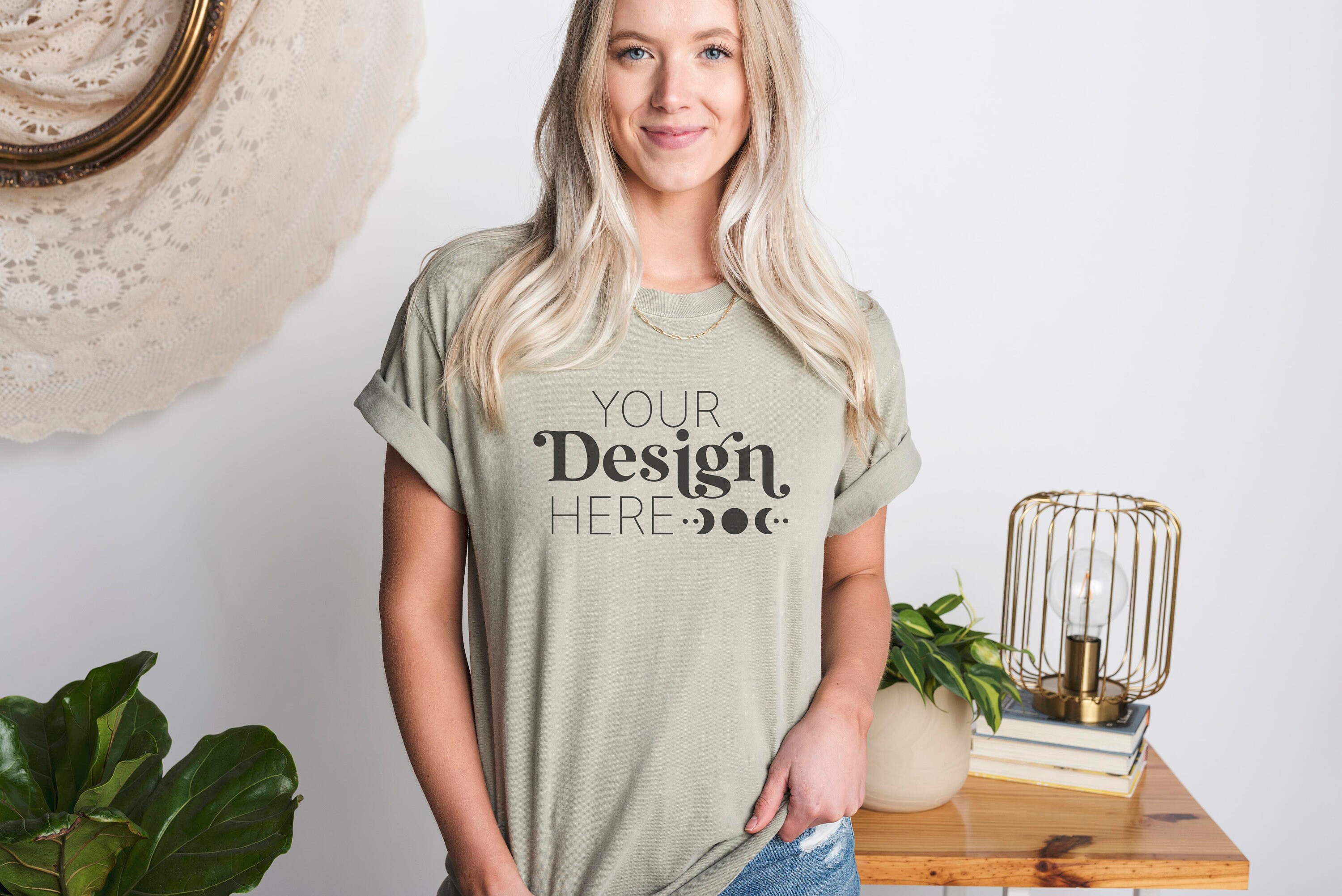 Comfort Colors Model Mockup Comfort Colors Sandstone Mockup - Etsy