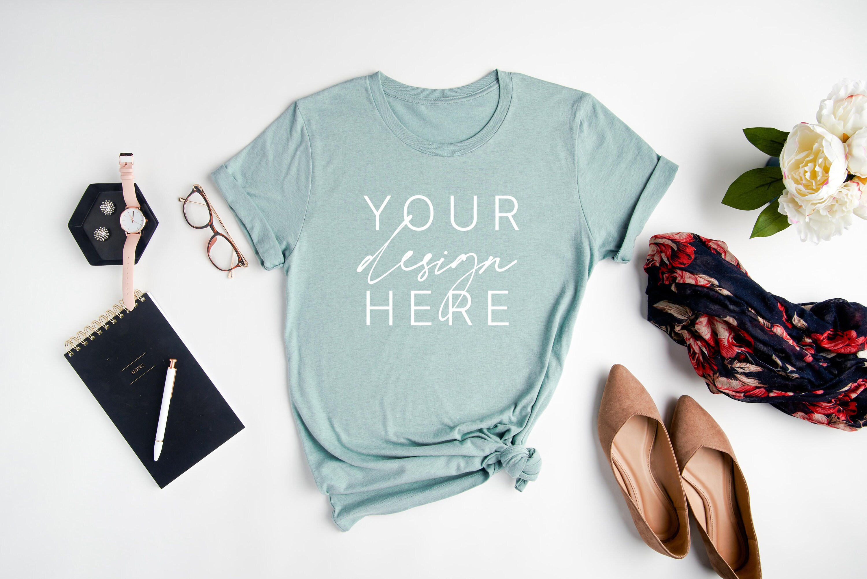 Bella Canvas Spring Mockup Bundle Pink 3001 Mockup Heather - Etsy