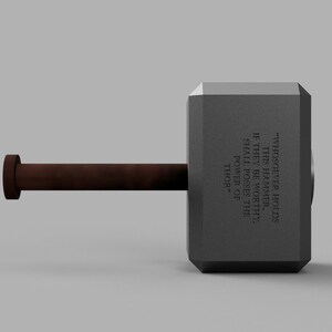 Mjolnir Pen Holder - 3D Printed Kit - Etsy