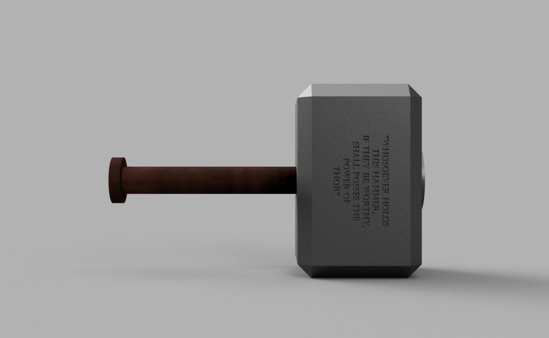 Mjolnir Pen Holder - 3D Printed Kit - Etsy