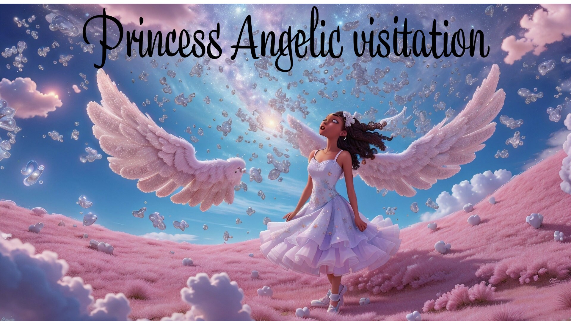 Princess Angelic Visitation, Prophetic Art, Wall Art, Movies, Church ...