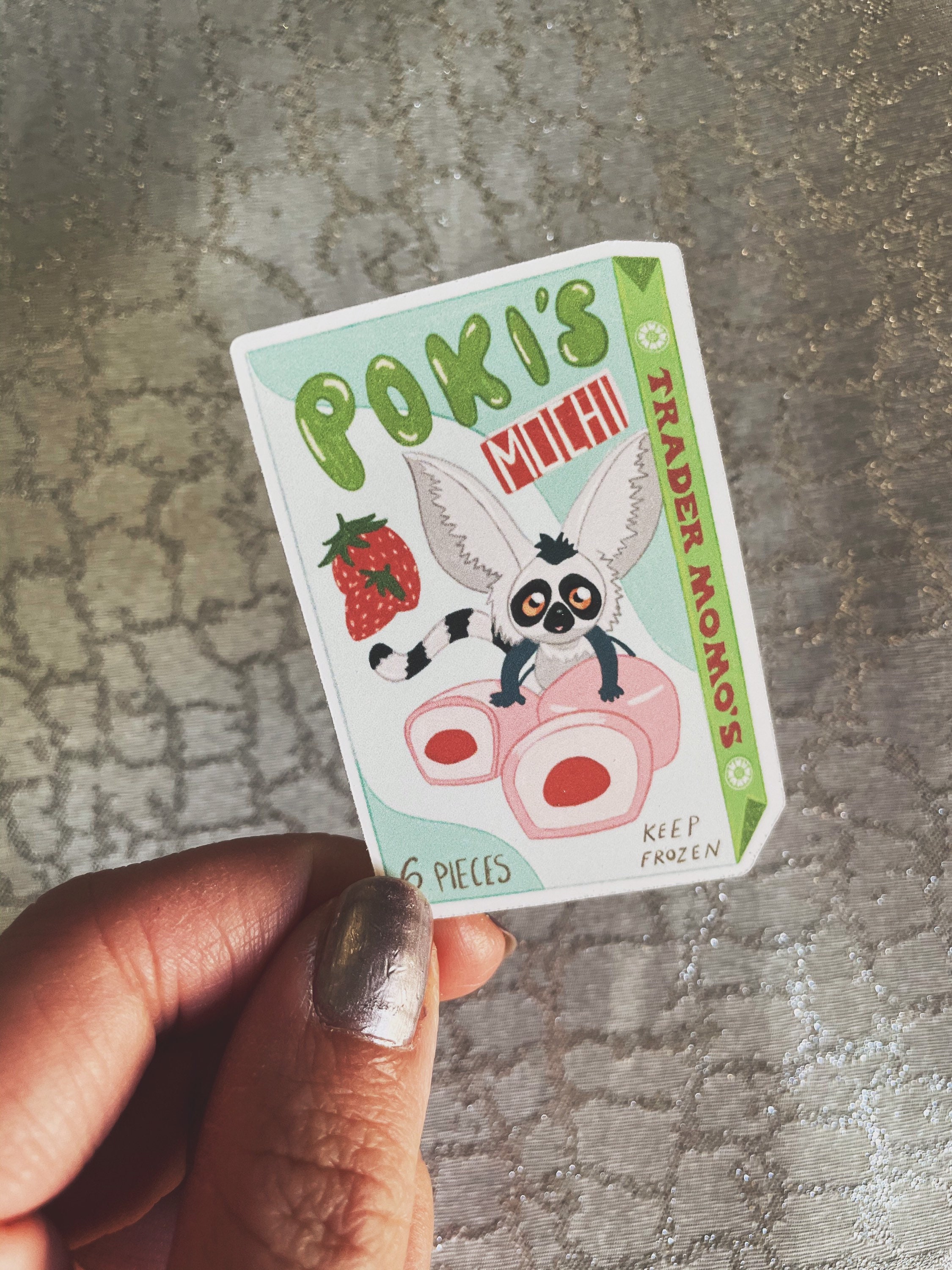Poki Mochi Sticker Trader Momos ATLA Food The Legend of | Etsy