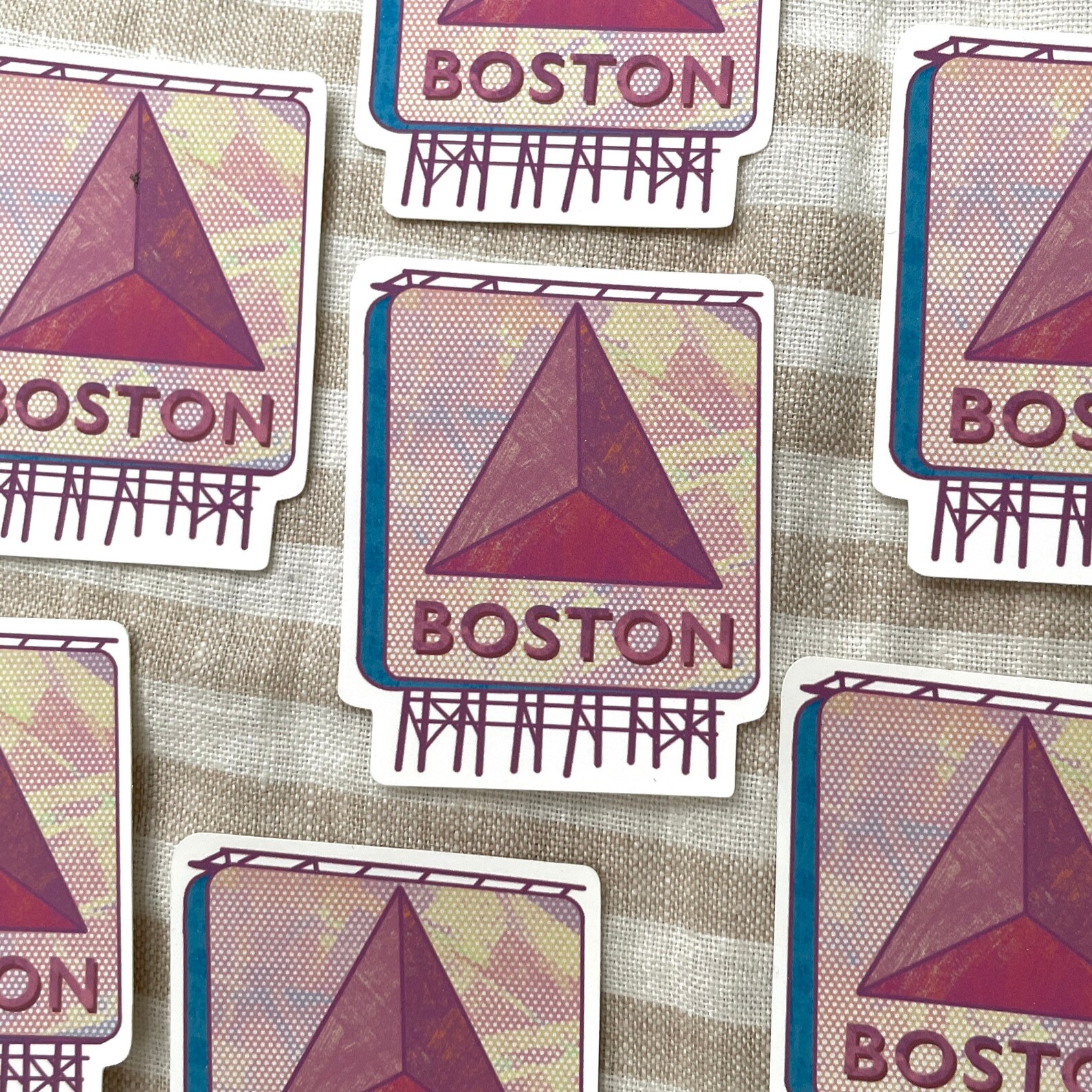 Boston Citgo Sign Sticker | Vinyl Weatherproof Decal Sticker Boston ...