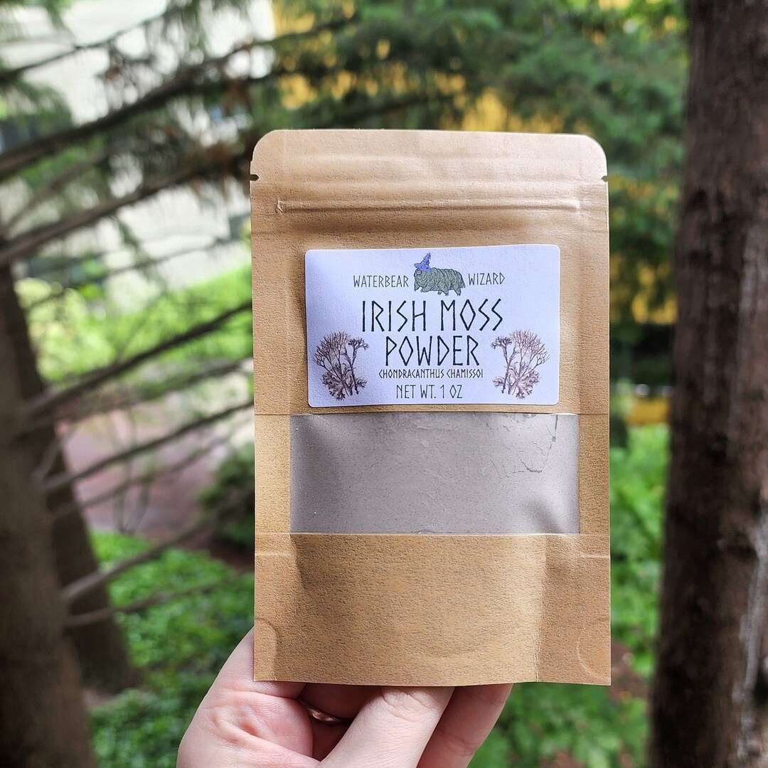 Organic Irish Moss Powder 1oz - Etsy