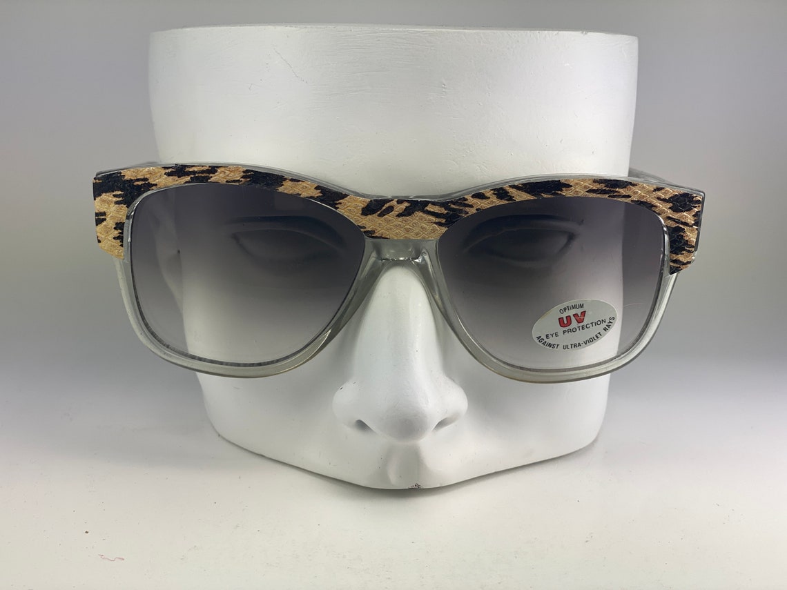 Vintage Snake Skin Gafas de sol - Etsy España