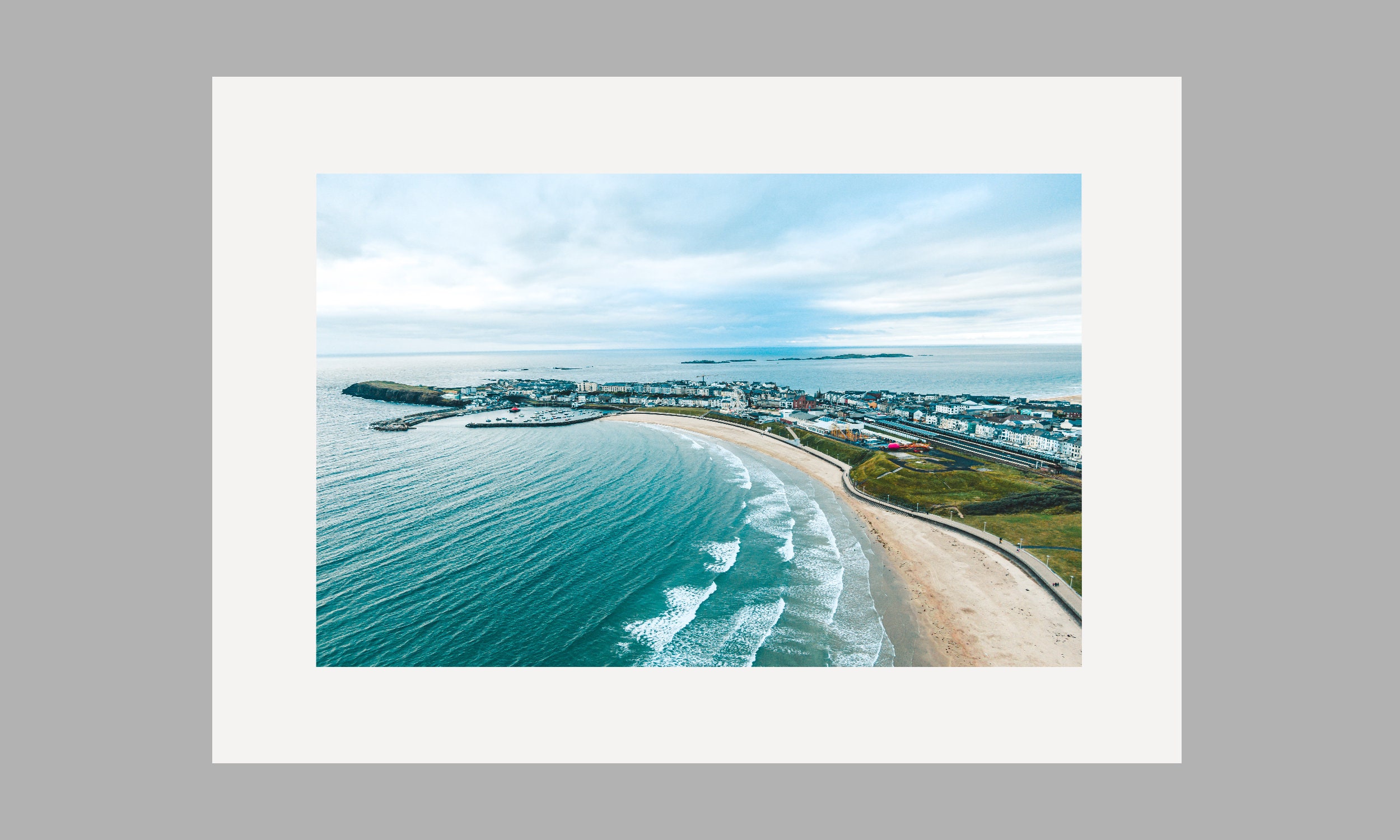 West Strand Beach Northern Ireland. — whileonourtravels