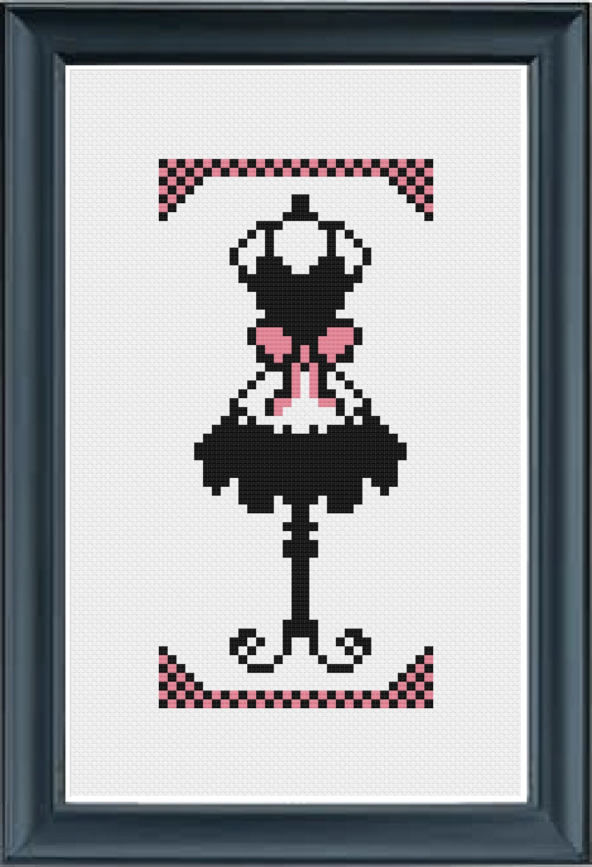 Dress Maker Cross Stitch Pattern Instant Download PDF File Dress Cross ...