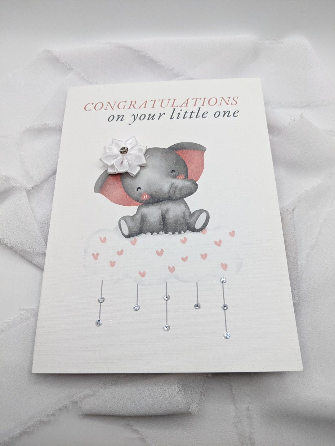 Baby Shower Card Baby Card Baby Elephant Card Baby - Etsy
