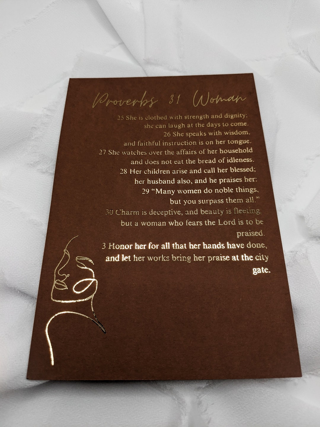 Set of 2, Proverbs 31 Artwork, Gold Foil Art, Proverbs 31 Woman ...