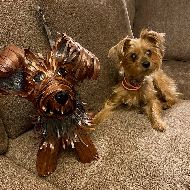 Paper Mache Dog - Etsy