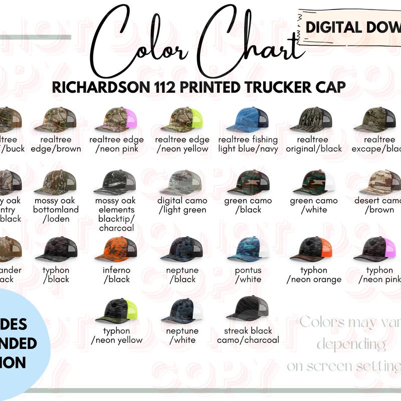 Richardson 112 Mockup - Etsy