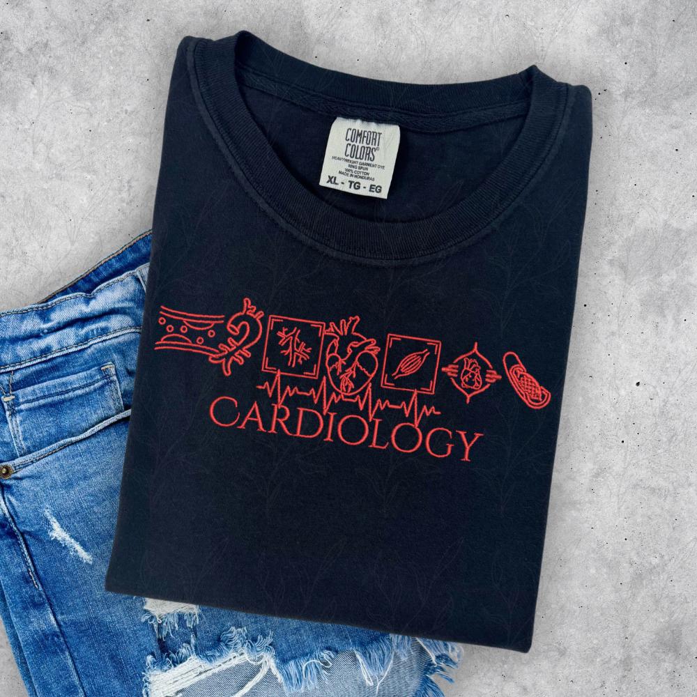 Cardiology Embroidery Design – Digital Download - Etsy