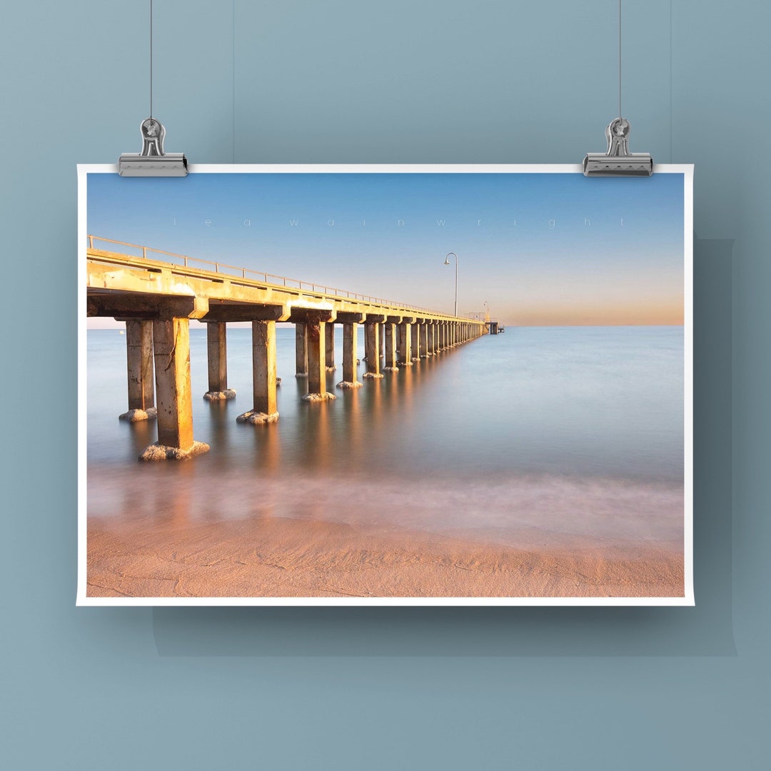 Dromana Pier Long Exposure MORNINGTON PENINSULA Photographic Print ...