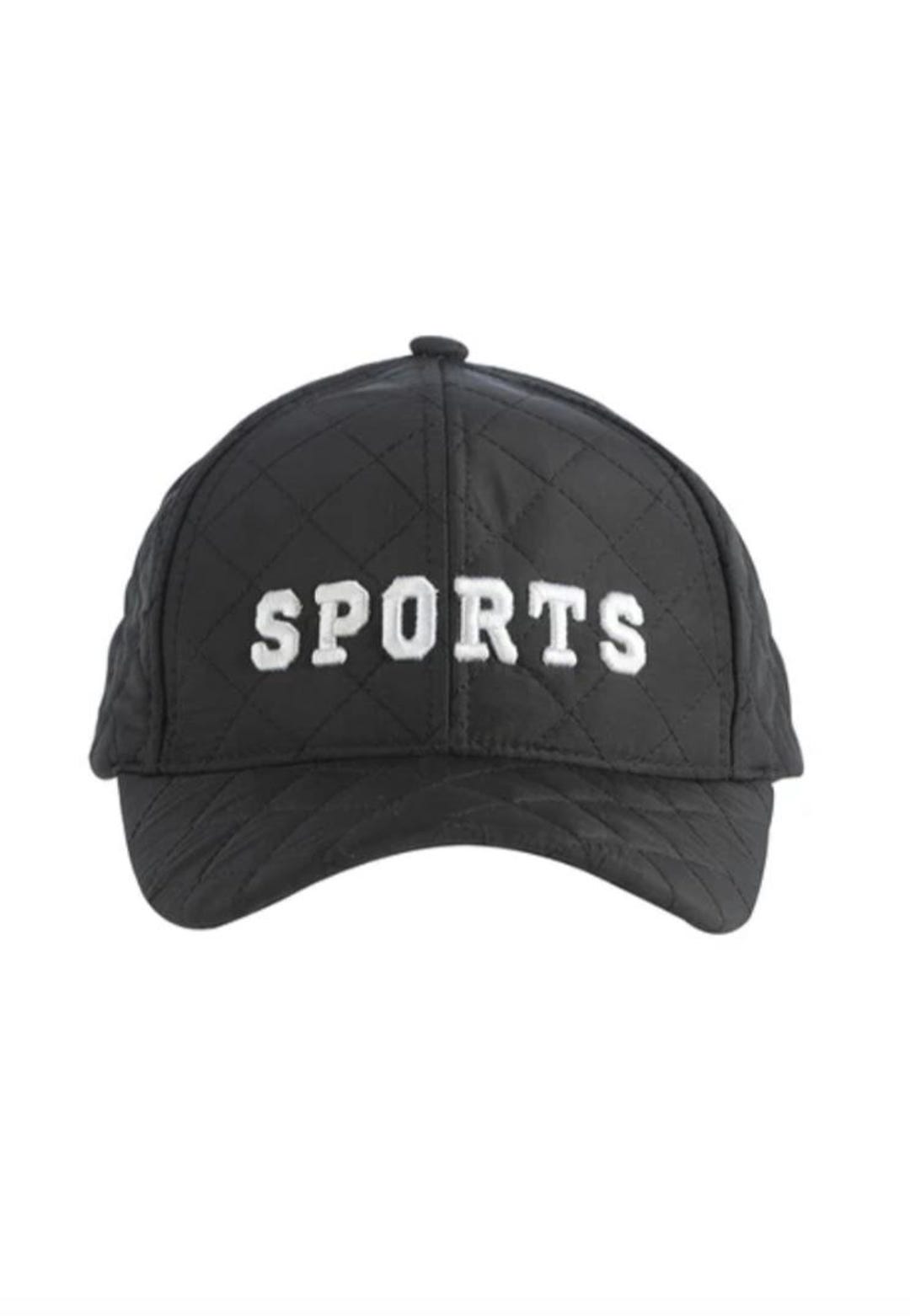 Sports Embroidered Hat, Sports Ball Cap in Black, Sport Embroidered ...
