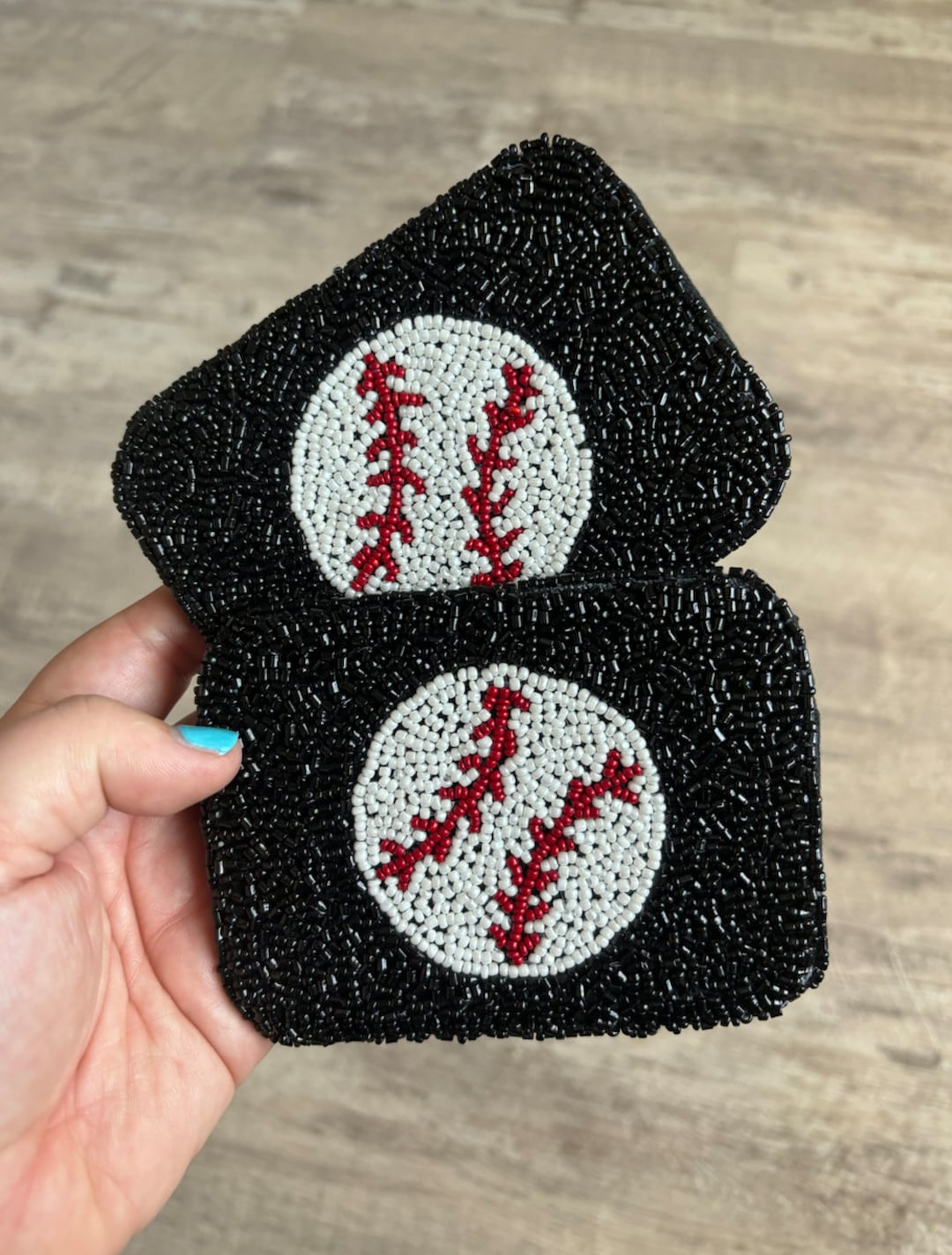 Baseball Card Holder, Baseball Cards Holder, Baseball Beaded, Beaded ...