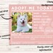 Shelter Dog Facebook Post Templates, Adoption Announcement, Adoptable ...