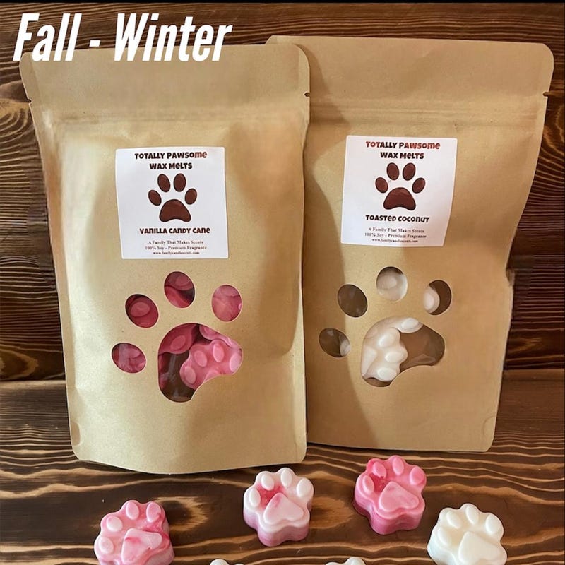 Wax Melts Dog Paw - Etsy