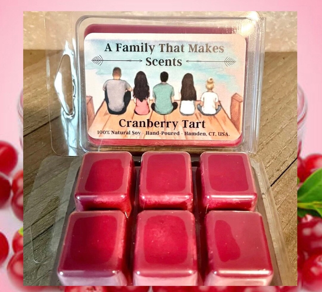 Cranberry Tart Wax Melts -highly Scented - Long Lasting - Eco-friendly ...