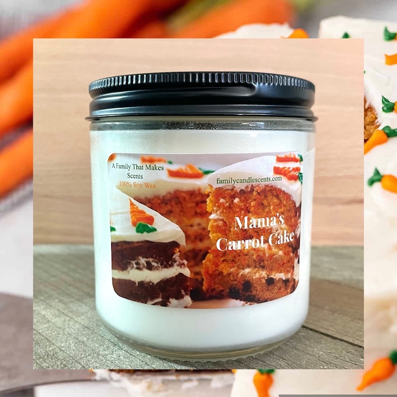 Carrot Cake Candle - Etsy