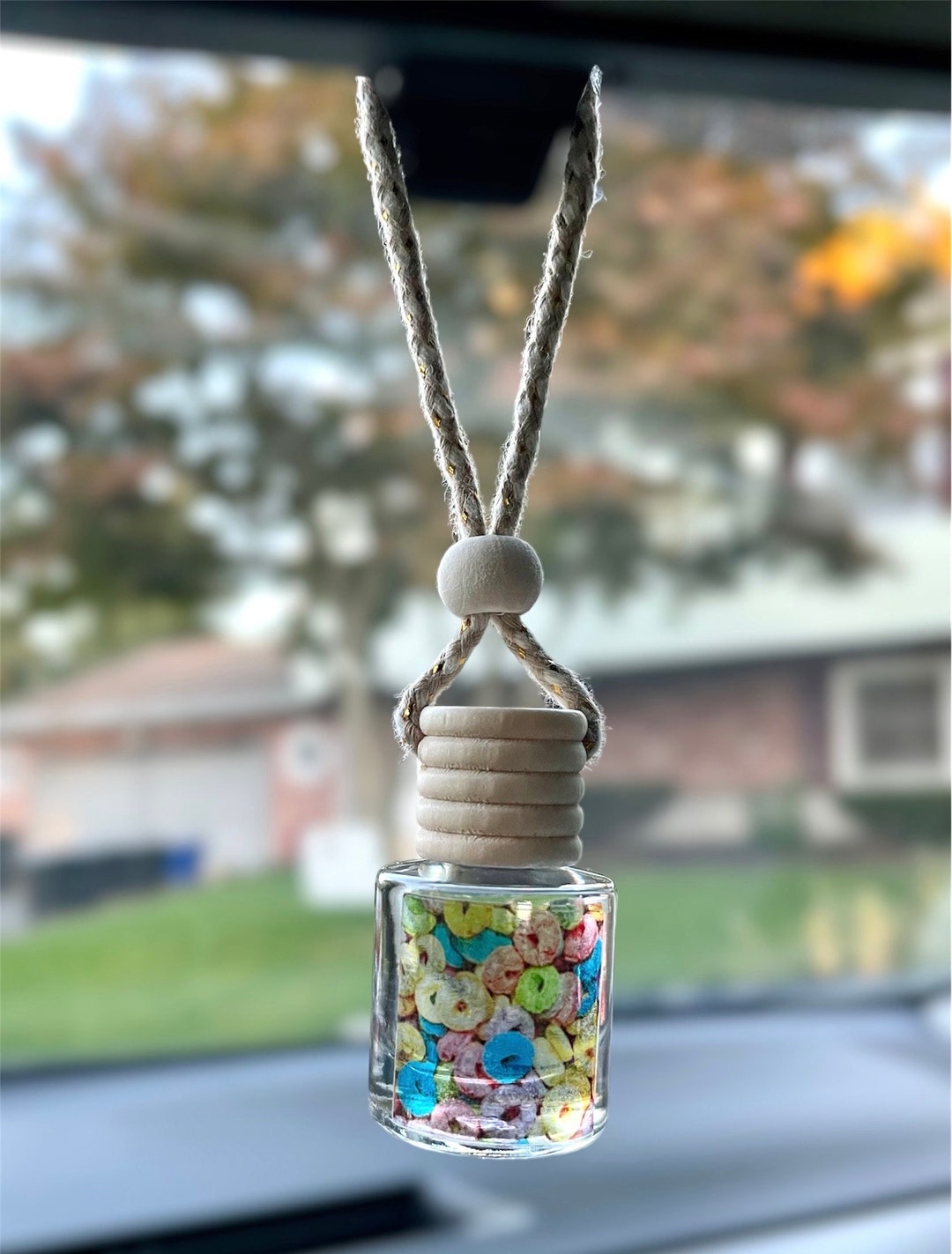Fruit Loops Hanging Car Freshener Car Oil Diffuser Car - Etsy