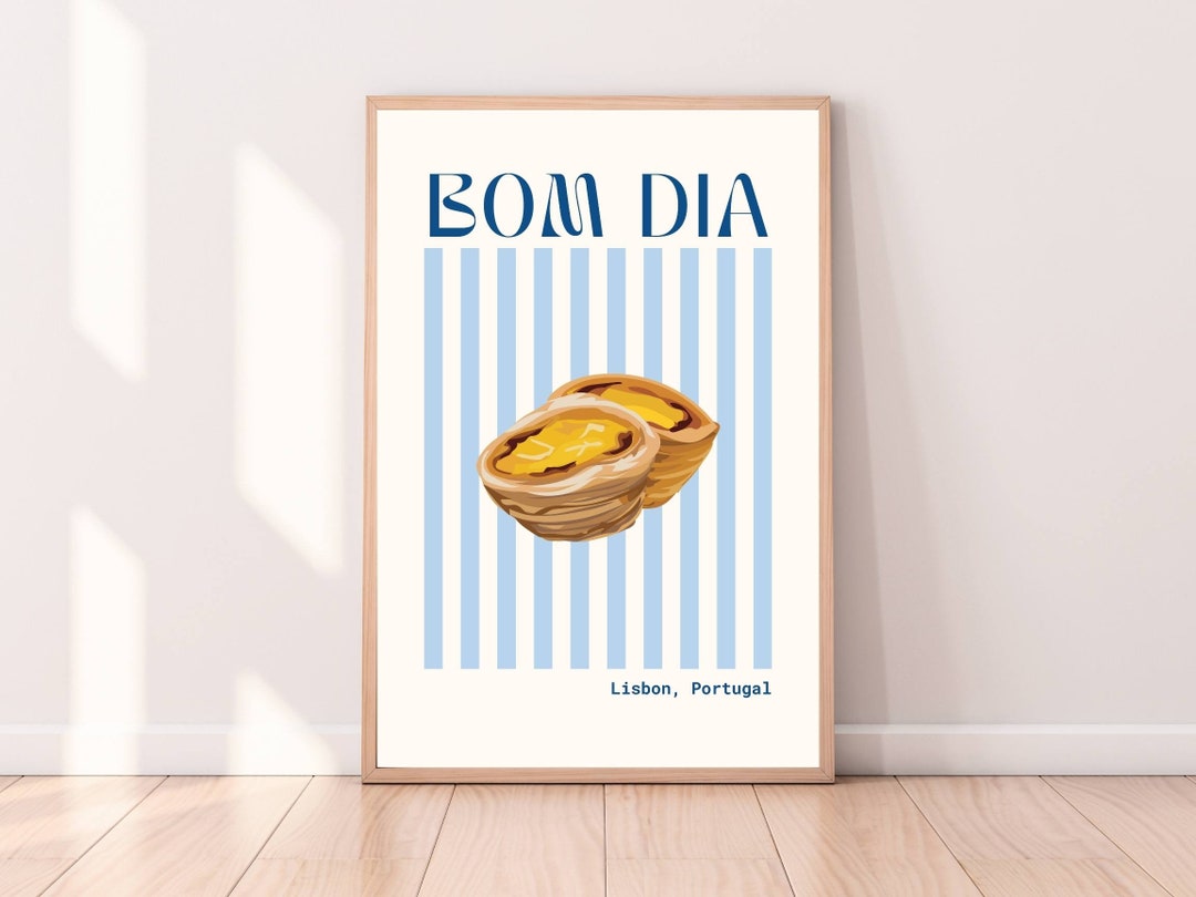Portugal Kitchen Art Food Print, Lisbon Food Print, Portuguese Kitchen ...
