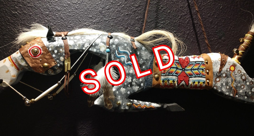 Grey Appaloosa Spirit Horse - Etsy