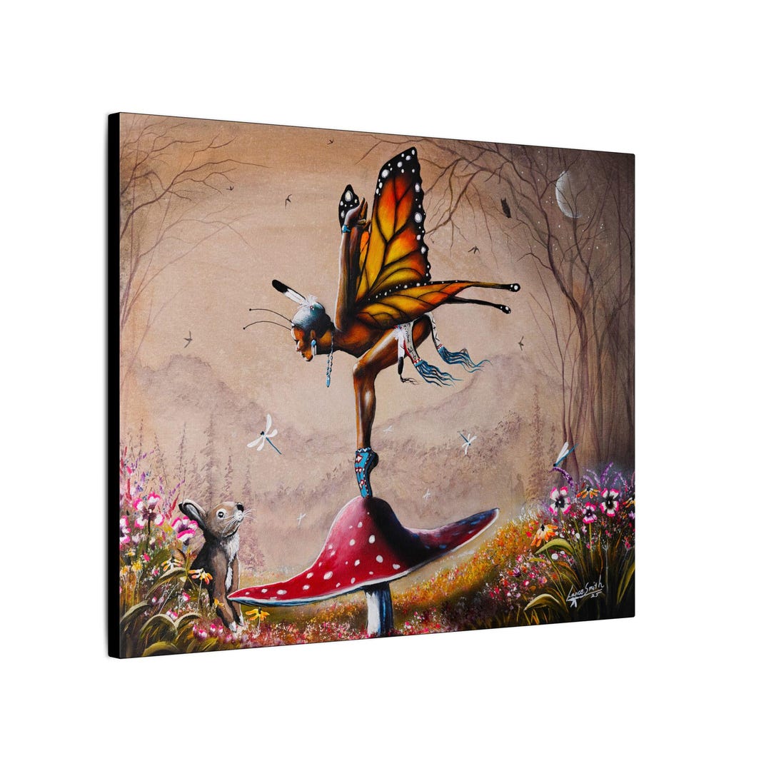 Native American Lore & Fairies Canvas Art: Mystical Home Decor - Etsy