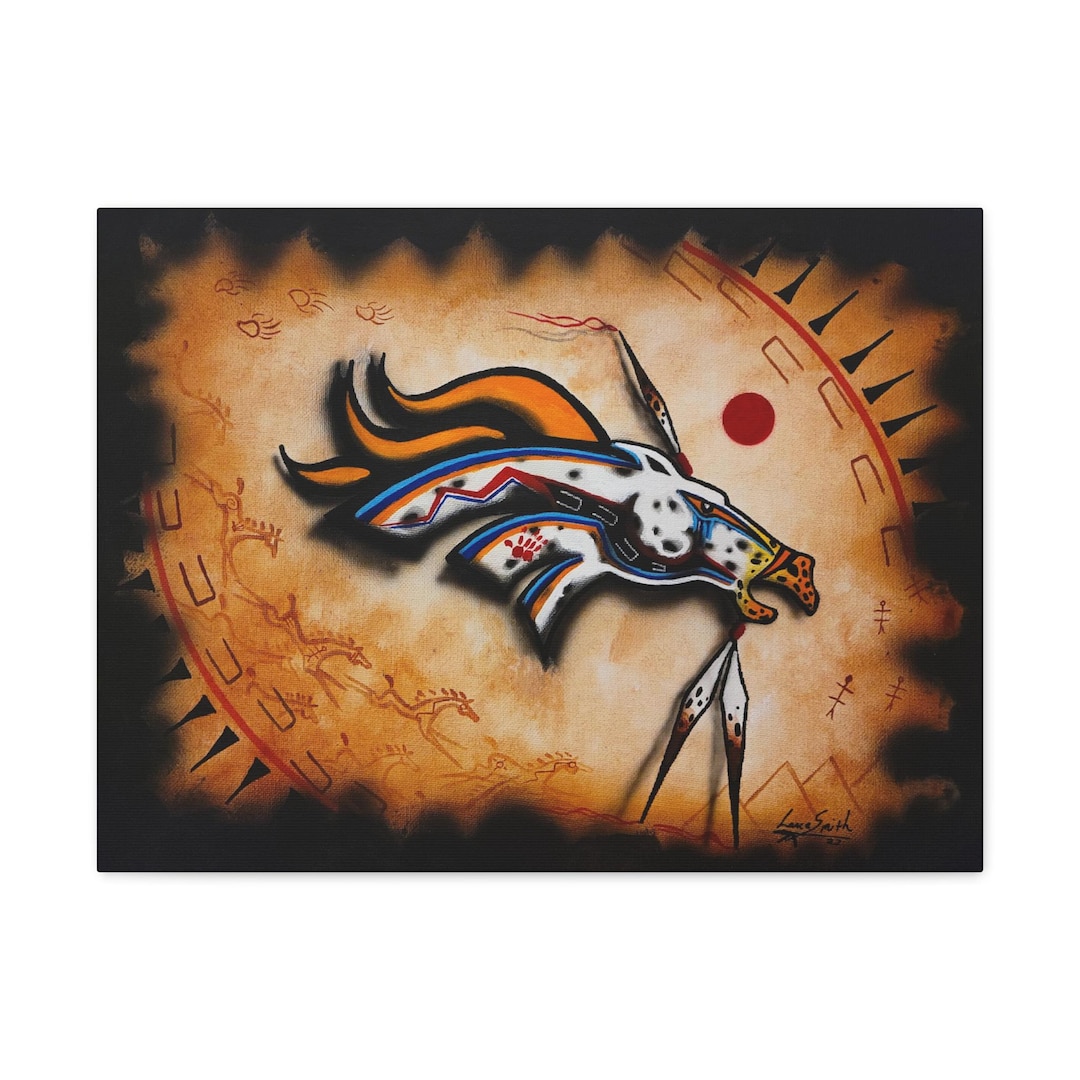 White Pony Canvas 24x18 Print Canvas Gallery Wraps - Etsy