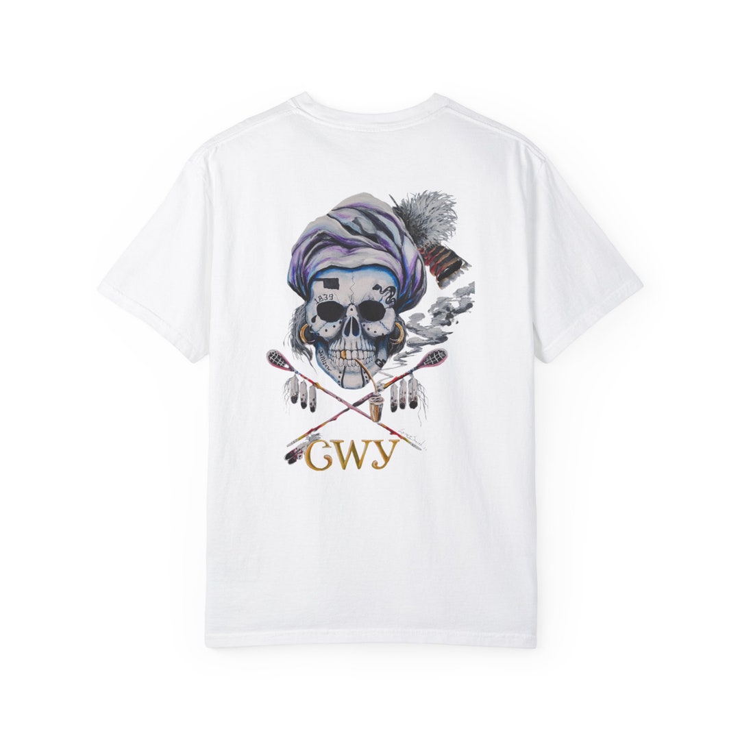 Cherokee Jack Garment-dyed T-shirt - Etsy