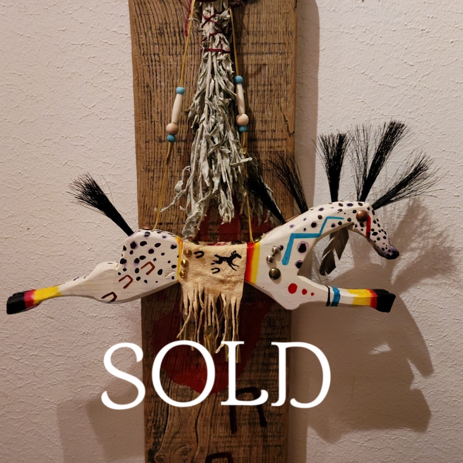 Wildfire Spirit Horse - Etsy