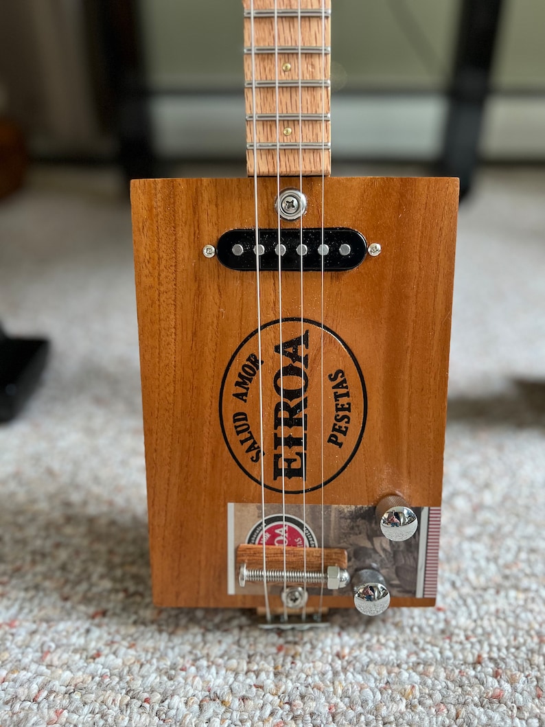 Jonboy Eiroa 4 String Cigar Box Guitar - Etsy