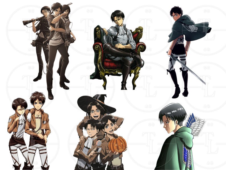 Attack on Titan Font TTF, SVG, Png Anime-inspired Letters, AOT Font for ...