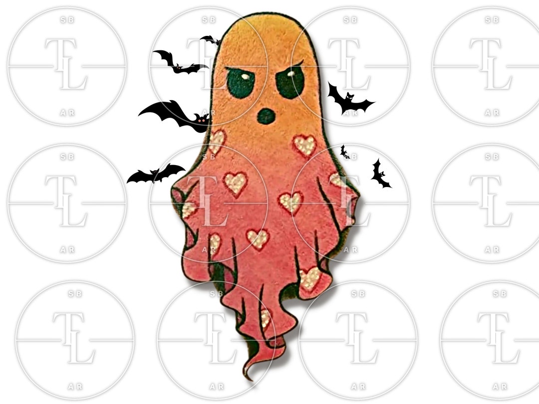 Angry Ghost SVG PNG, Horror Ghost Svg, Halloween Ghost Svg, Cricut Cut ...