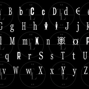 One Piece Font Anime Font TTF, SVG, PNG Digital Download Pirate Theme ...