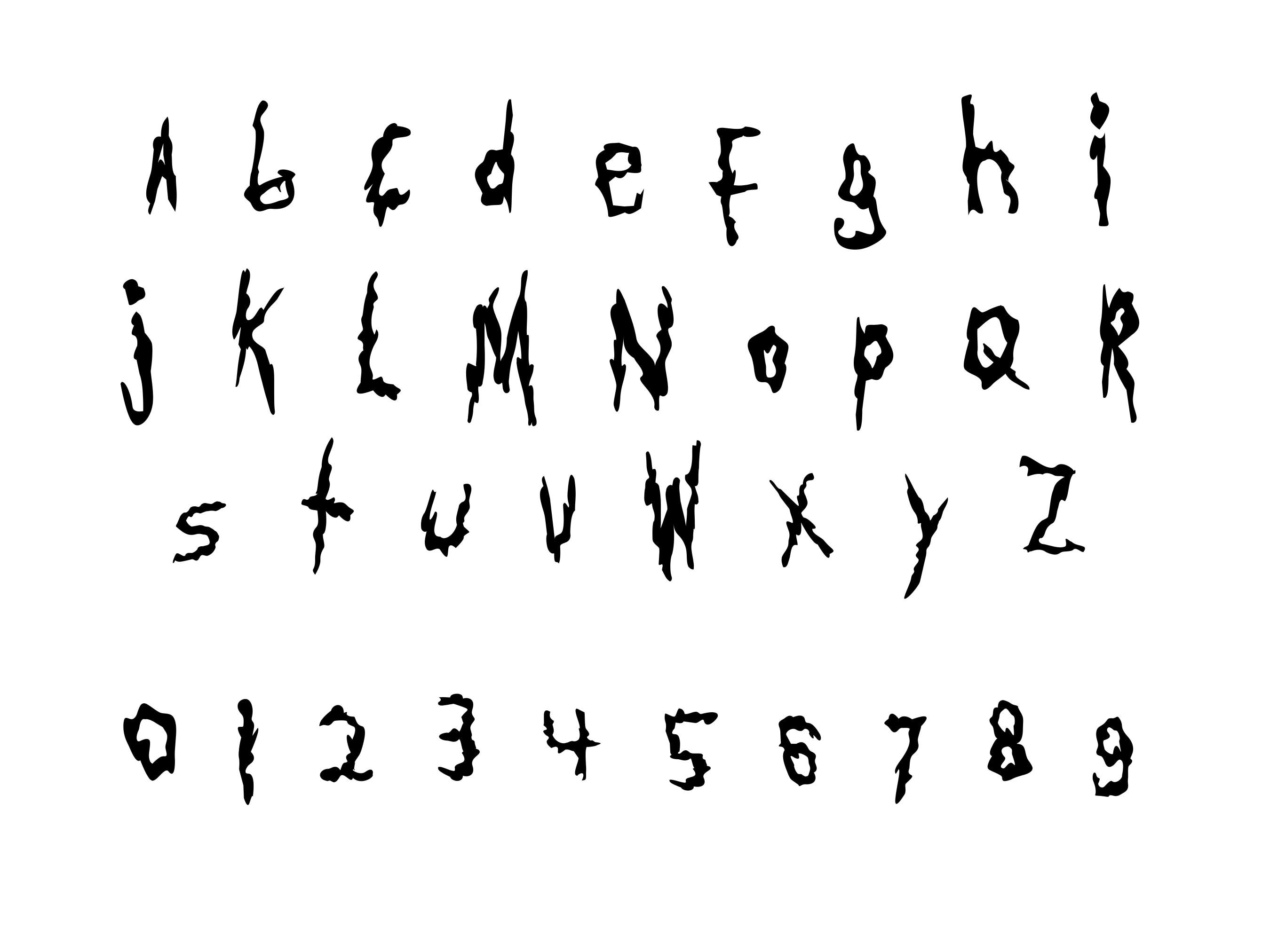 Rick & Morty Inspired Font by Rick and Morty for Procreate, Cricut ...