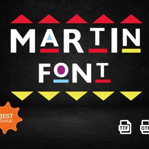 Martin Show Fonts for Canva - Etsy