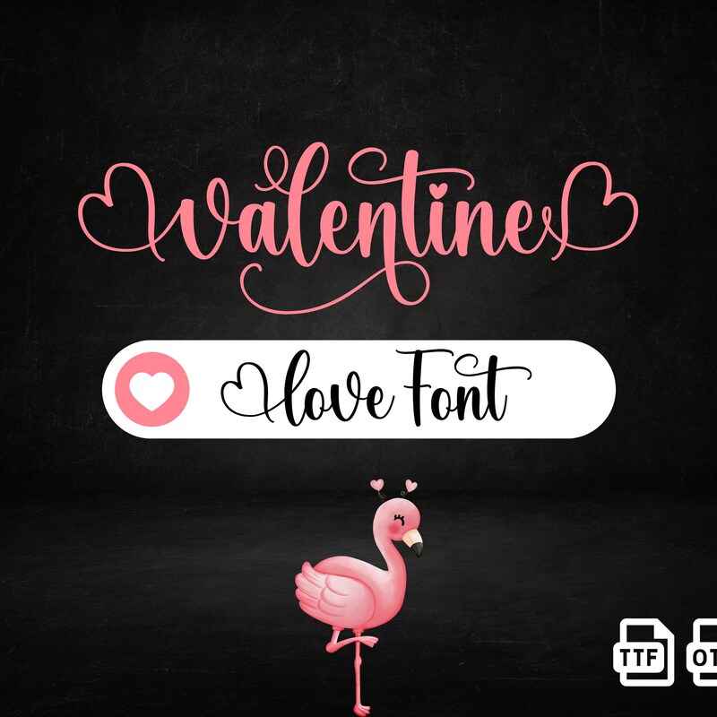 Heart Tail Script - Etsy