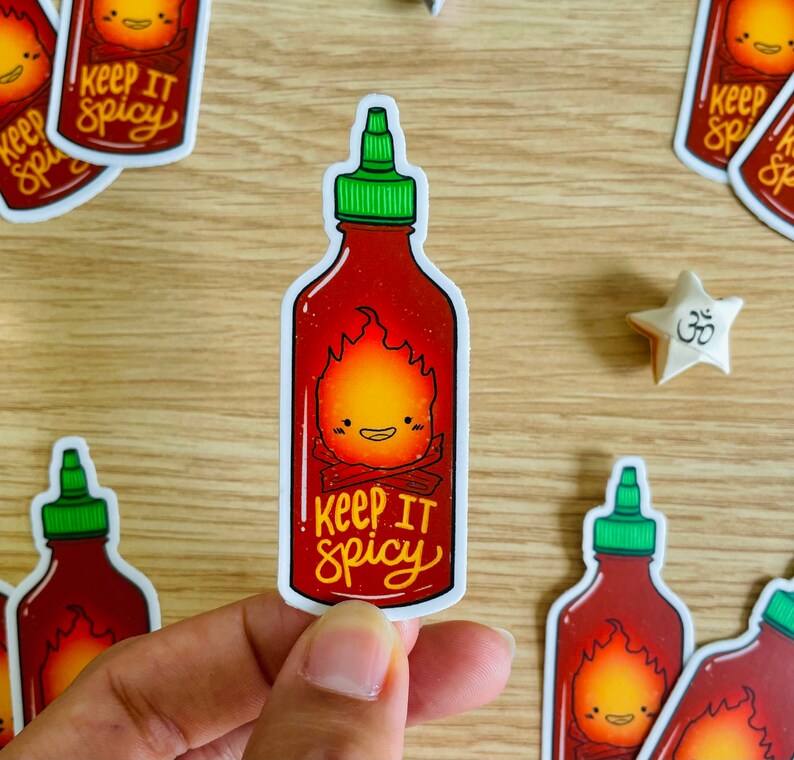 Keep It Spicy Die-cut Vinyl Sticker Waterproof Spicy - Etsy