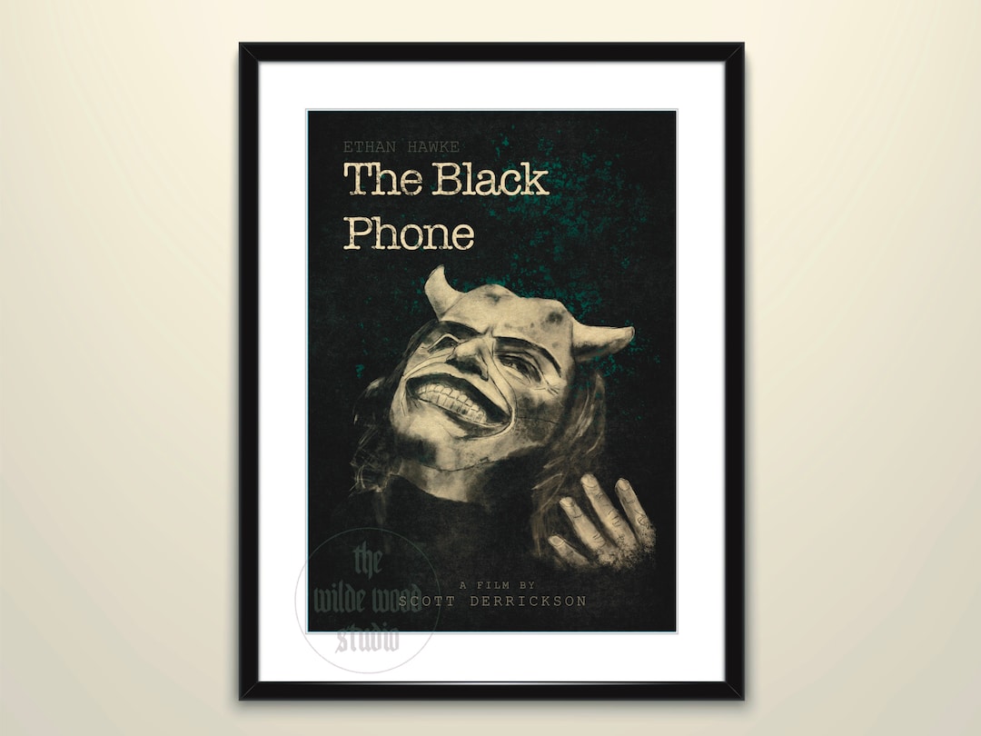 The Black Phone Art Print Movie Poster Home Decor - Etsy