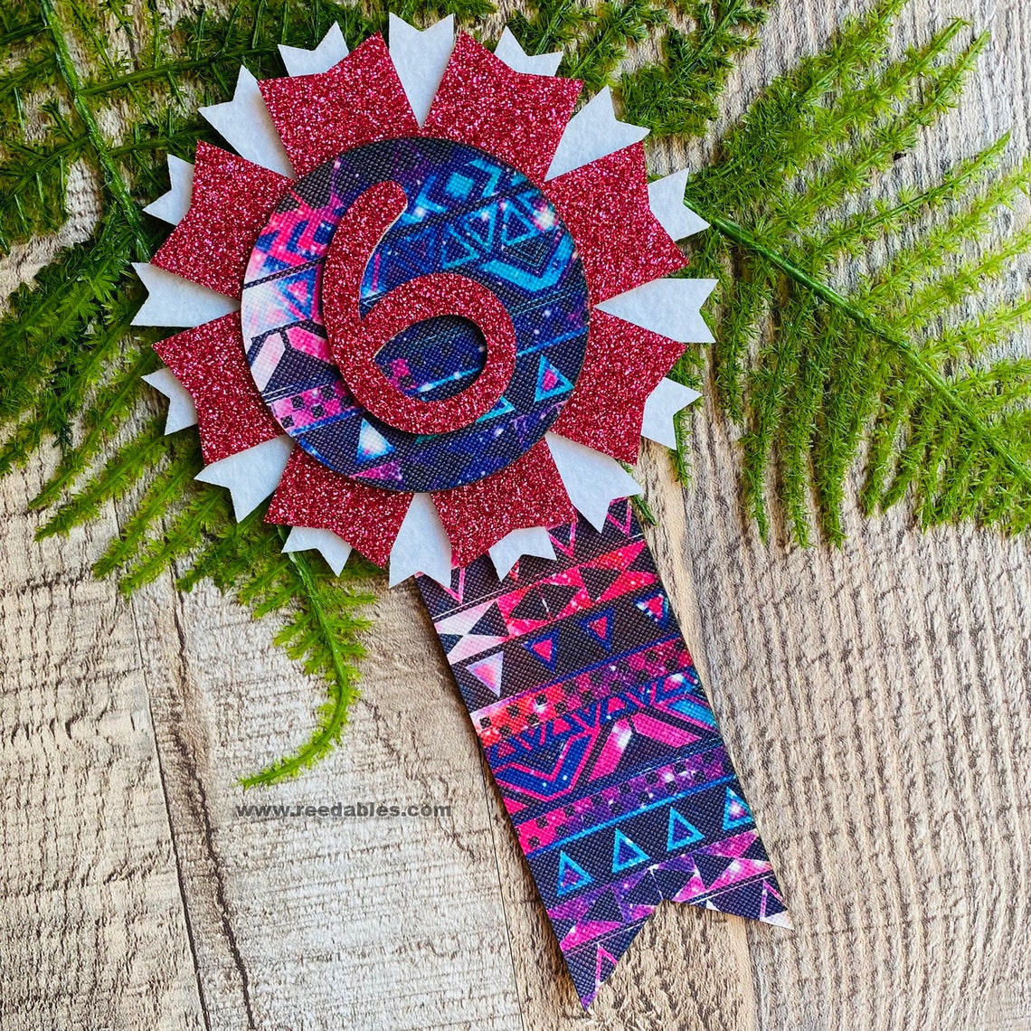 Rosette Award Badge SVG Laser File - Etsy