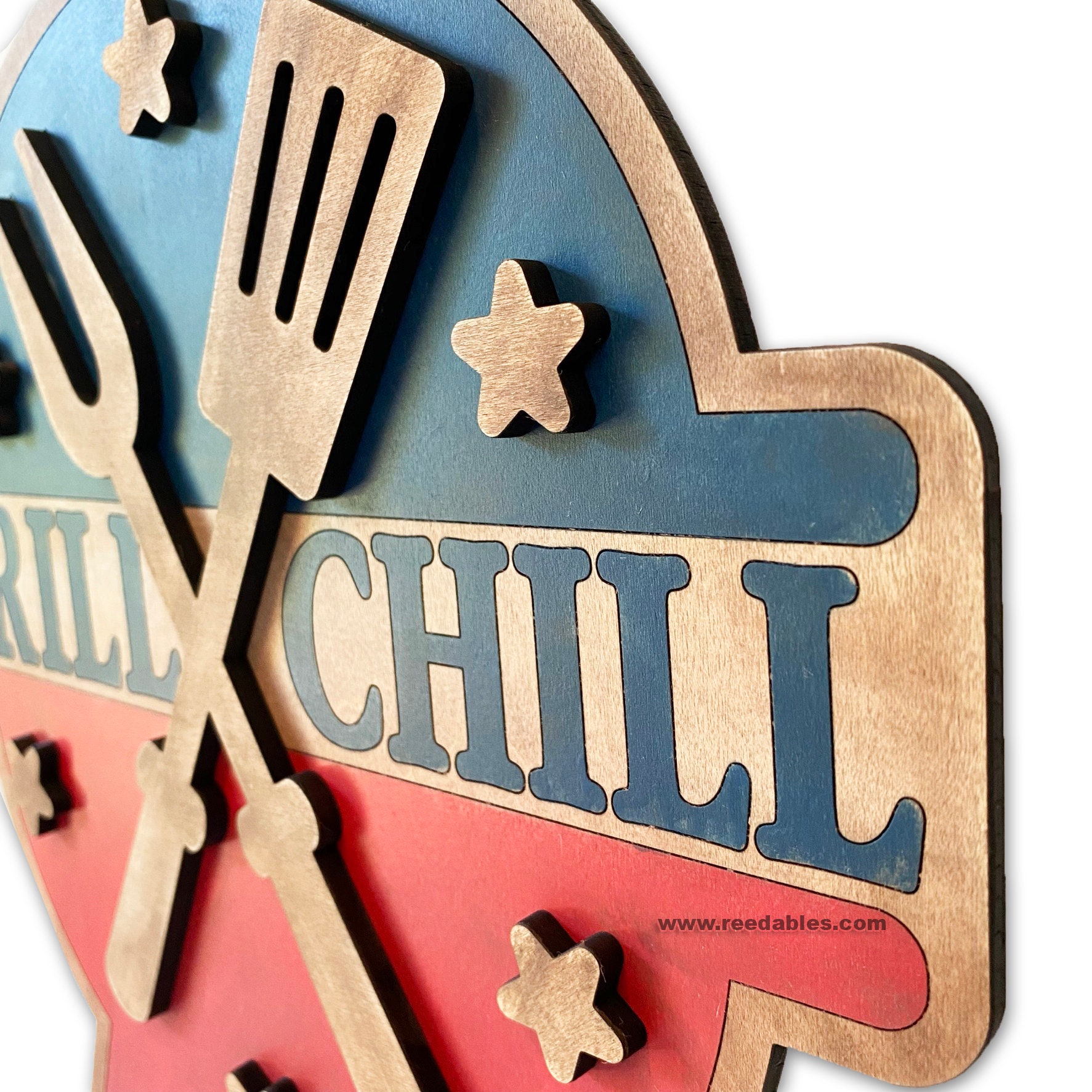 Grill Chill SVG Laser File - Etsy