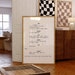 500 Days of Summer Screenplay Printable Poster, Fun Trendy Wall Art ...
